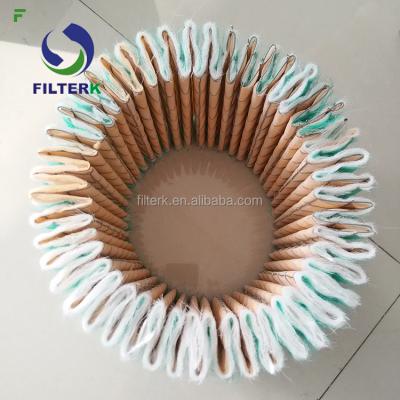 China OM/WS500 Replace LNS Oil Mist Filter Element with 0.3u Porosity 350mm OD and 237mm ID for High Efficiency Oil Mist Removal for sale