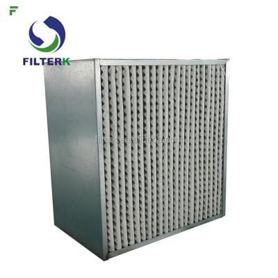 China FILTERK OM/040 Oil Smoke Filter Element with 3 Months Warranty Galvanized Frame and ISO/DIS 2942 Certified for Industrial Applications for sale