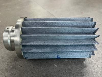 China Pleated Media Oil Mist Filter Element Featuring Galvanized Diamond Mesh Outer Mesh Washable and Reusable Maintenance Providing Filtration for sale