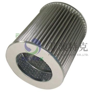 Chine Élément filtrant plissé de gaz naturel 10 pression d'utilisation de l'exactitude 6.4MPa de micron à vendre