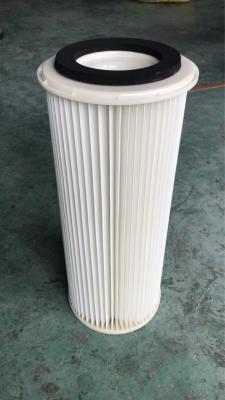 China Dust Collector Cartridge Filter Element Polyester Material 19.69 Inch Height for sale