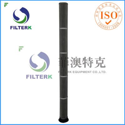 China Anti Static Cartridge Filter Element Pulse Jet Tubesheet Pleated Bag Of BHA for sale