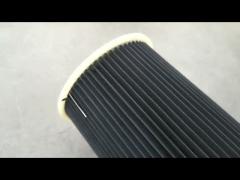 Anti filtre à air statique cylindrique de collecteur de poussière pour Amano Replacement