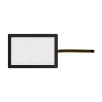 Quality 10ms Response Time 10.1'' 5 Wire Resistive Touch Panel With Black Bezel Surface for sale