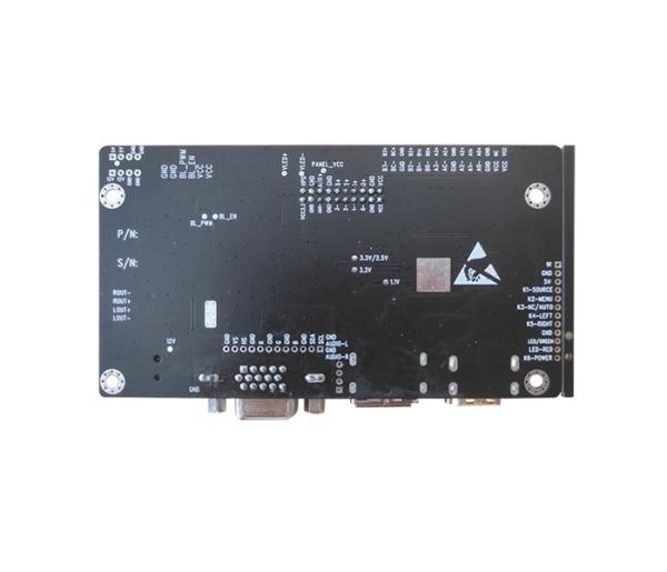 Industrial-grade AD Board with HDMI and VGA Input Ports for LVDS and EDP Interface Wide Operating Temperature Monitors