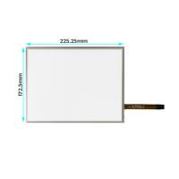 Quality 10.4 Inch 4 Wire Resistive Touch Screen Display With ITO Film On ITO Glass for sale