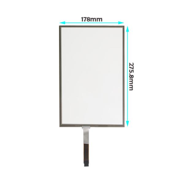 Quality 12.1'' Widescreen 1280 X 800 5 Wire Resistive Touch Panel With 275.8 X 178 X 2.1mm Outline Dimension for sale