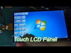 16:9 21.5 polegadas 10 ponto touch LCD painel com 250 Cd / M2 brilho