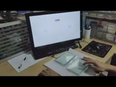 7 Zoll 6mm gehärtetes Glas Explosionssicher Touch-Overlay automatische Auflösung Übereinstimmung und Kompatibilität für Android, Windows und Linux