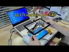 10,1'' 10ms PCAP-Touchscreen-Glas-auf-Glas-Lösung für 10,1-Zoll-LCD-Panels mit 1920x1200 und 1280x800 Auflösung