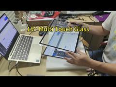 15 Inches Narrow Bezel Capacitive Touch Screen with ILITEK2511 USB Touch Controller