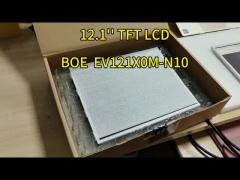 12.1'' TFT LCD Panel with 1024x768 Resolution from BOE EV121X0M-N10 and PV121X0M-N10
