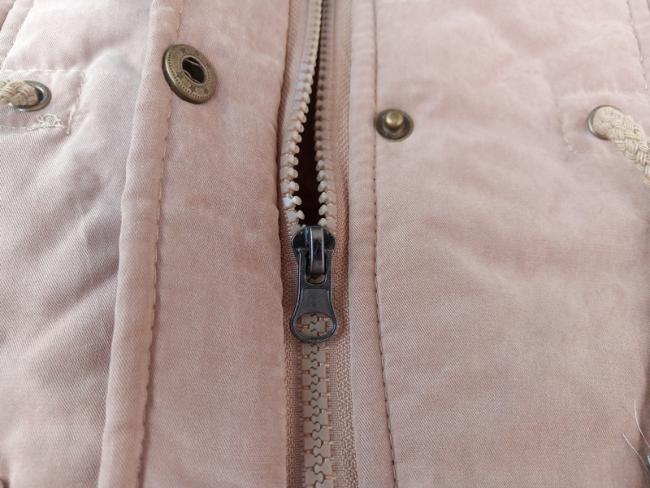 Thick parka jacket with warm fleece hooded fur collar winter Jacket women