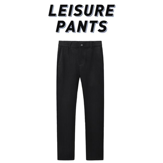 Factory hot sale fashion trousers male polyester viscose mens formal dress men's golf