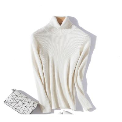 Cina Donna a misura Maglietta a maglia anti-rimpicciole Collo di tartaruga Donna Maglietta in cashmere Maglietta in pullover in vendita
