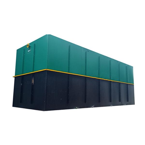 Quality Large Integrated Sewer Septic Tank Domestic Sewage Treatment Plant Customizable for sale