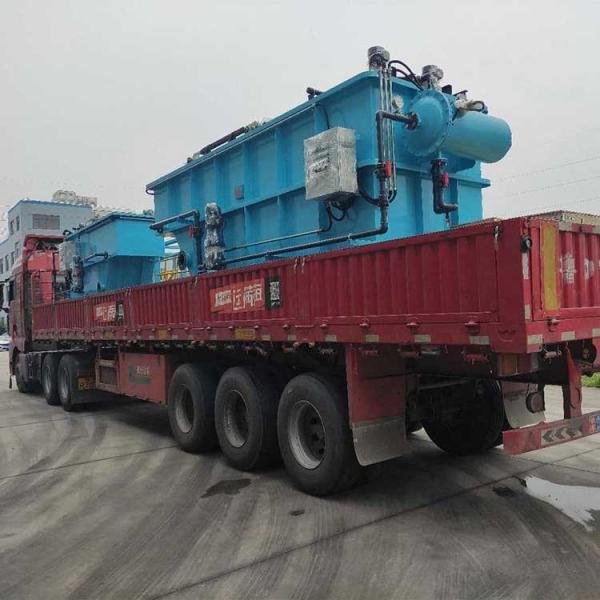 Quality TSS COD BOD removal machine DAF units for domestic sewage treatment for sale