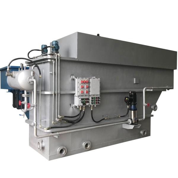Quality TSS COD BOD removal machine DAF units for domestic sewage treatment for sale