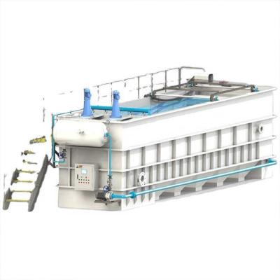 Cina Fluttazione d'aria sciolta Sistema septico DAF in acciaio Serbatoio di trattamento delle acque reflue 500L/h in vendita