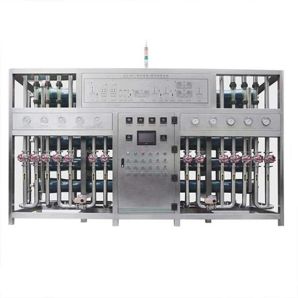 Quality RO Membrane System Brackish Salty Seawater Desalination Equipment 50T/hour 3500KG SUS304 / S316L for sale