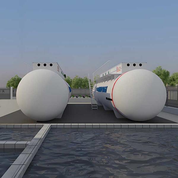 Quality Large Wastewater Treatment System For Waste Water Refuse In Food Plants / for sale