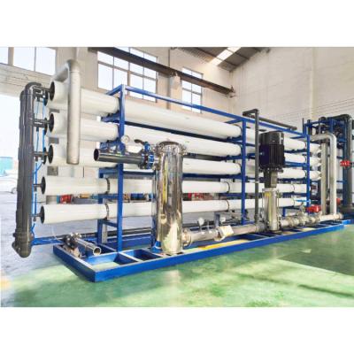 Cina Apparecchiature per la depurazione delle acque di pozzi salmosi Impianto di desalinizzazione per l'acqua di mare industriale Osmosi inversa Acqua pura in vendita