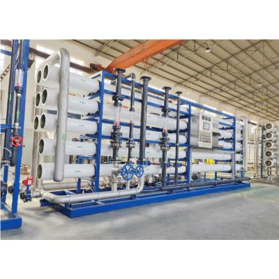 Cina Apparecchiature per la depurazione delle acque di pozzi salmosi Impianto di desalinizzazione per l'acqua di mare industriale Osmosi inversa Acqua pura in vendita