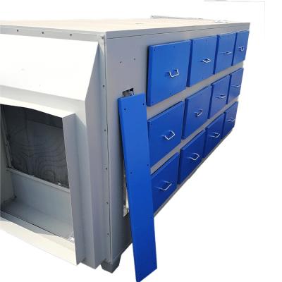 Cina Camera di assorbimento di carbonio attivo industriale di piccole dimensioni Equipaggiamento di trattamento degli odori di scarico Serbatoio di acciaio inossidabile in vendita