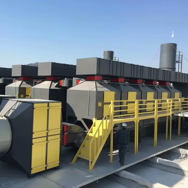 Quality Industrial Dust Filter Catalytic Combustion Vocs Exhaust Gas Treatment Equipment for sale