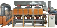 Quality Industrial Dust Filter Catalytic Combustion Vocs Exhaust Gas Treatment Equipment for sale