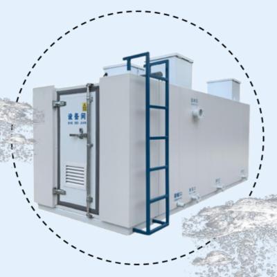 중국 폐수 처리 시설 통합 의료 폐수 처리 장비 80t/d 판매용