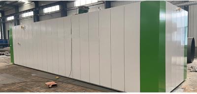 China Environmentally Friendly Hospital Sewage Treatment Plant With Square Modular Design for sale