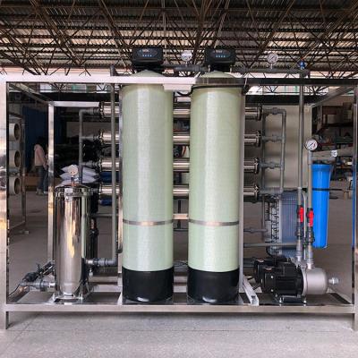 China Sistema de agua de limpieza industrial hecho de acero inoxidable y ósmosis inversa en venta