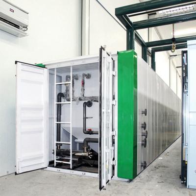 중국 통합 하수 처리장 모듈형 폐수 처리 Mbr MBBR 폐수 처리 시설 판매용