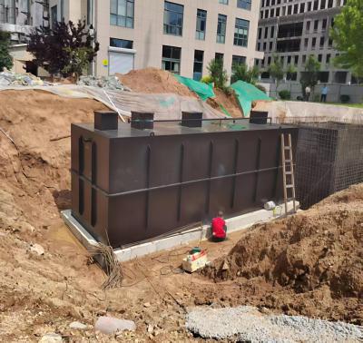 China Underground Integrated Sewage Treatment Equipment for Rural Domestic Sewage Wastewater Treatment Plant Hot Selling for sale