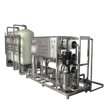 China RO System Equipment Water Treatment Mobile Desalination Plants RO Water Treatment Equipment for Brewery for sale