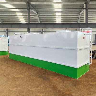 China High Efficiency MBR Package Hotel Sewage Treatment Plant Integrated Sewage Treatment Plant Low Operation Cost Design for sale