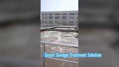 Large-scale municipal sewage treatment plant