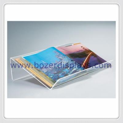 Large and Extra-wide Acrylic Desktop Book Displayers