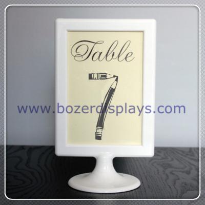 China Place Card Holder-Sign Holder-Table Number Holder, Wedding, Party, Buffet for sale