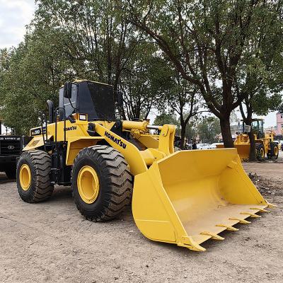 China 2nd Hand Front End Wheel 380 Komatsu Loader 16 Ton Hydraulic for sale