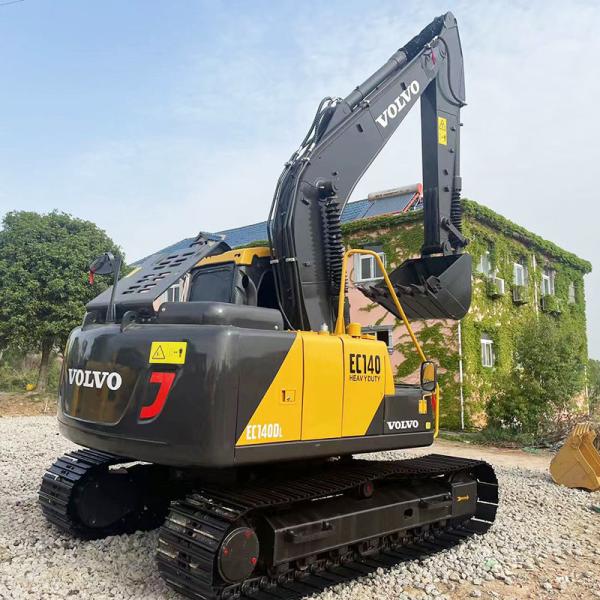 Quality EC140 Used Volvo Excavators Crawler 14Ton Earthmoving Machine for sale
