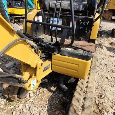 China Repossessed Equipment Trader Mini Used Small Excavator CAT 301.5CR 1.5ton for sale
