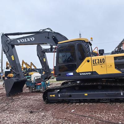 China Sweden EC240 Used Volvo Excavators Hydraulic Backhoe 24 Ton For Mining Digging for sale