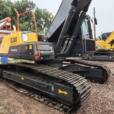 China Sweden EC240 Used Volvo Excavators Hydraulic Backhoe 24 Ton For Mining Digging for sale
