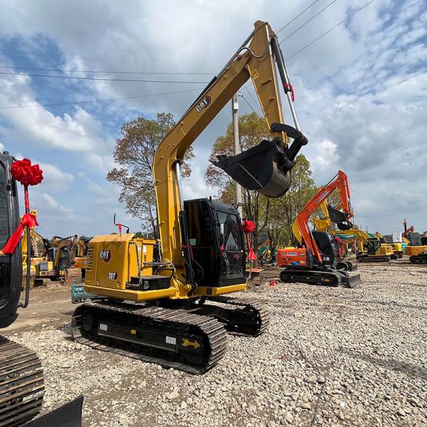 Quality 7Ton Mini Used CAT Excavators 307E Equipment Trader Building Machine for sale