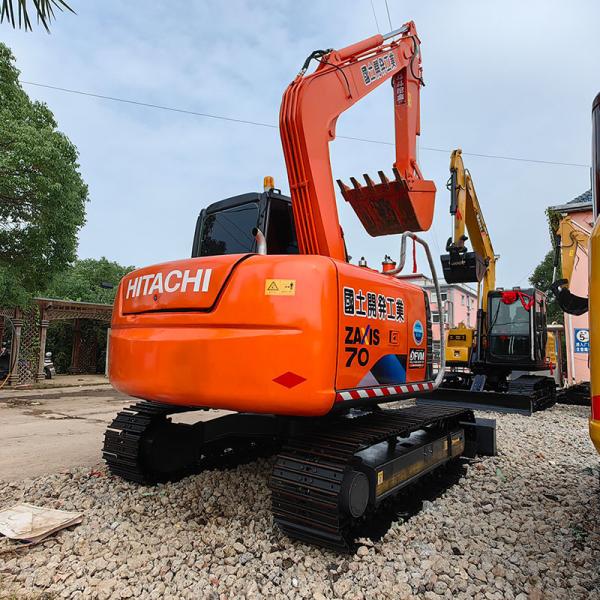 Quality Japanese impoted Used Hitachi ZX70 Excavators Secondhand Engineering Excavators for sale