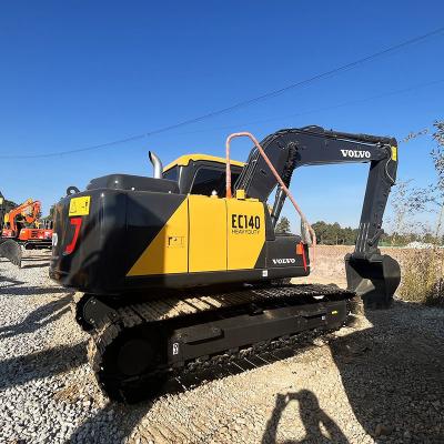 China Volvo EC140 Series Used Crawler Medium Excavators Construction Work Used Middle Excavator for sale