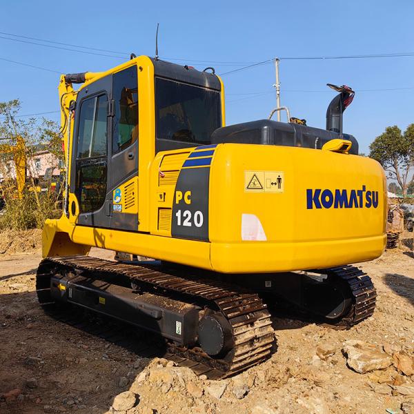 Quality PC120-8 12T Used Komatsu Excavators Construction Heavy Machinery Digger for sale