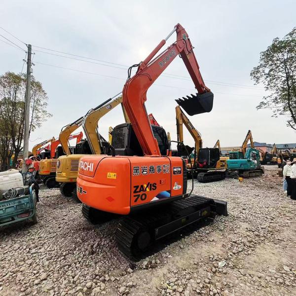 Quality 7T Mini Used Hitachi Excavators Zx70 Backhoe High Power for sale